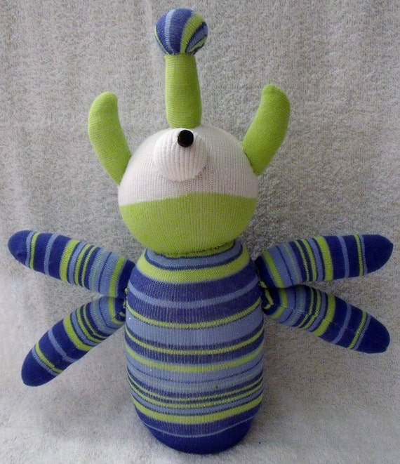 Sock Alien by PetSocks on Etsy