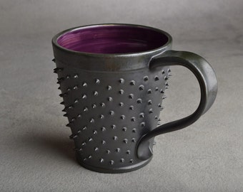 Tall Spiky Coffee Mug Made To Order Dangerously Spiky Travel