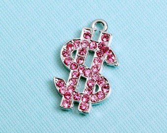 Popular items for dollar sign charm on Etsy