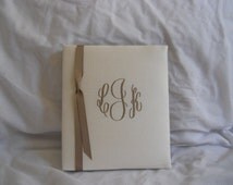 Popular items for monogram book on Etsy