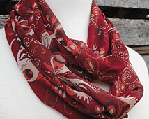 Popular items for rust burgundy on Etsy