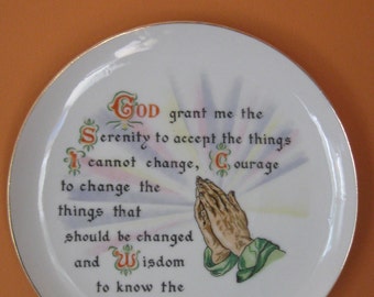 Popular items for prayer plate on Etsy