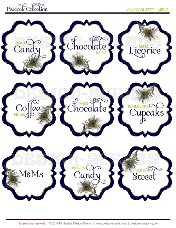 peacock-candy-buffet-labels-blank-candy-buffet-labels
