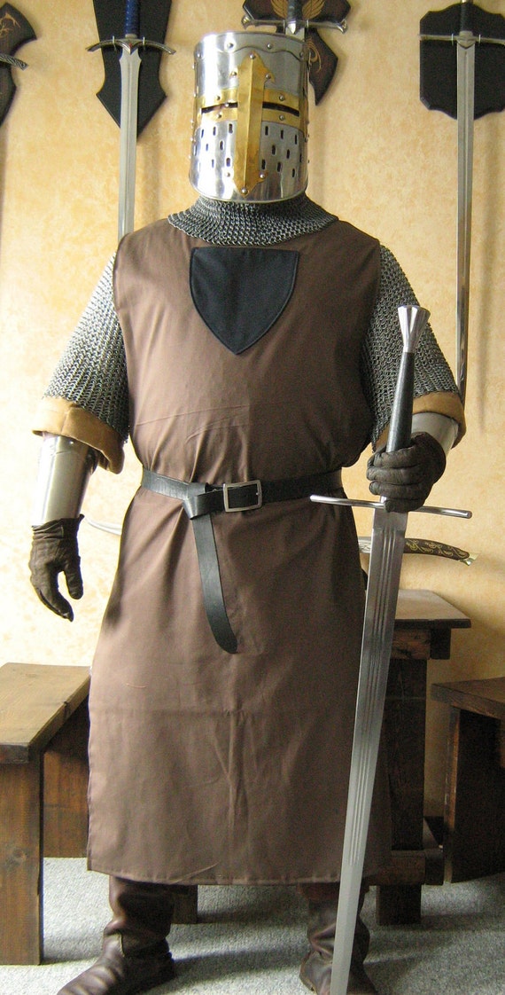 Medieval Knight Heraldry SCA Surcoat Tunic Tabard
