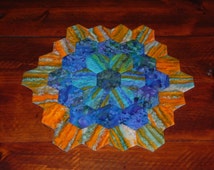 Unique hexagon table runner related items | Etsy