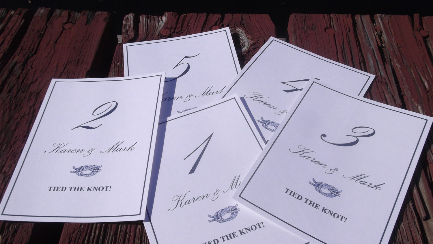 Nautical Wedding – – 10 printable nautical table numbers – I will send ...