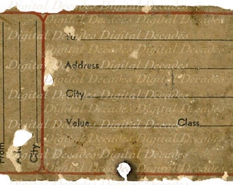 Unique trunk label related items | Etsy