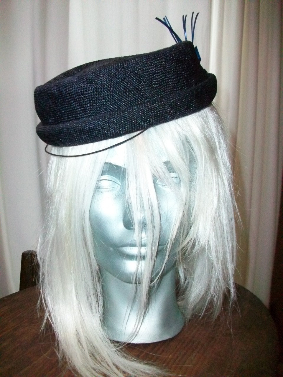 1950s Ladies Pillbox Hat With Bird Decoration By Gage – Haute Juice