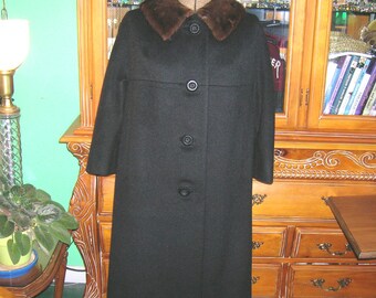 Ermine fur coat | Etsy