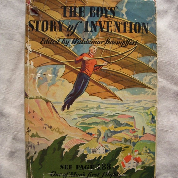1924 The Boys story of Invention book