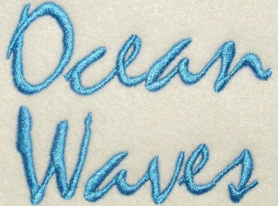 Fonts That Look Like Ocean Waves