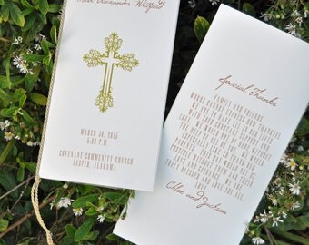 100 Vintage Wedding Programs