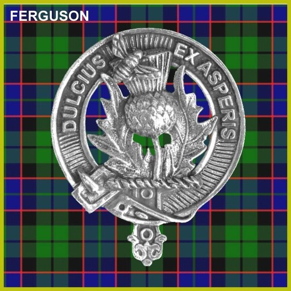 Ferguson Clan Crest Scottish Cap Badge CB02