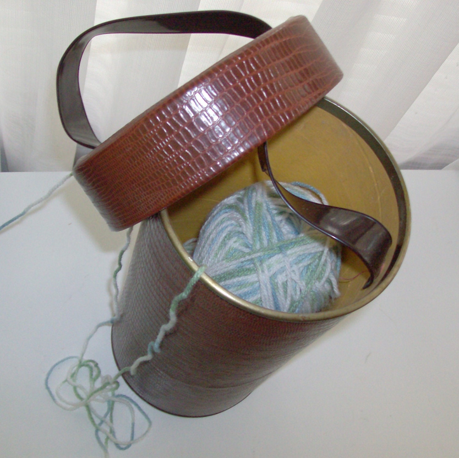 Faux Leather Yarn Box – Haute Juice