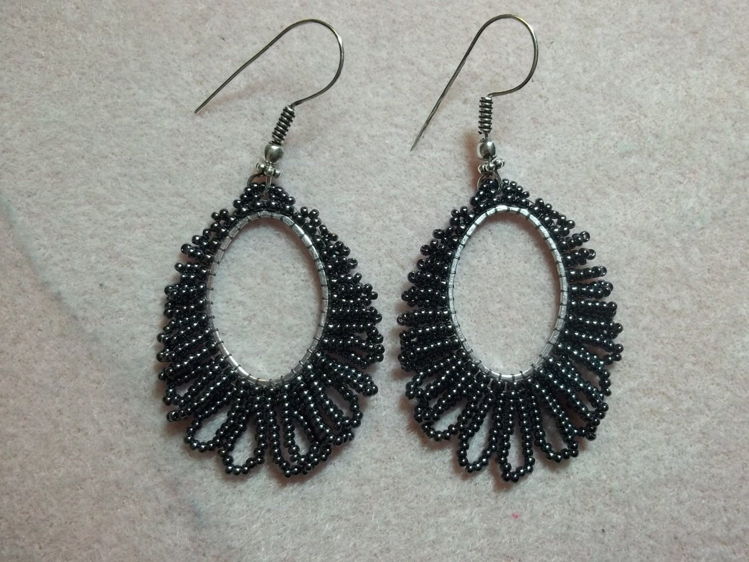 Loopy Loop Earrings PDF Bead Weaving Tutorial INSTANT