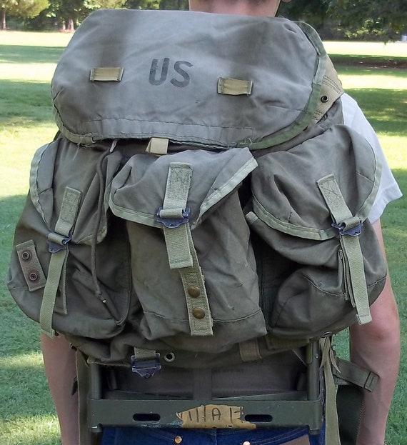 Items similar to ALICE Rucksack Large Backpack Authentic US Military ...