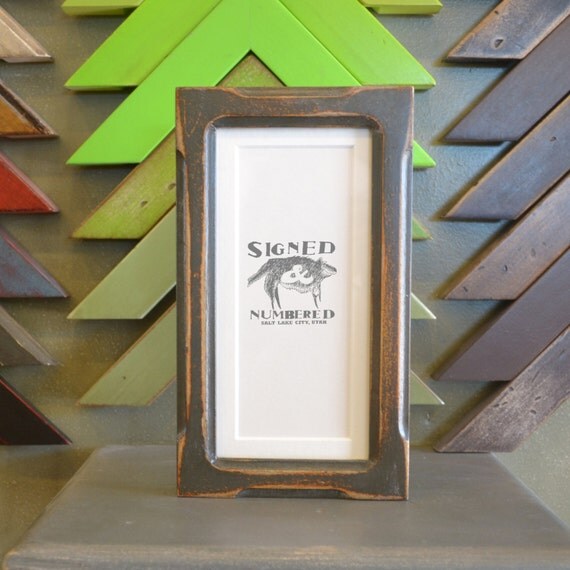 4x8 Picture Frame for 2x6 Photo Booth Strip in Shallow