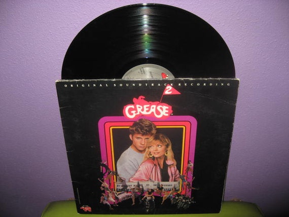 Vinyl Record Grease 2 Original Soundtrack LP 1982 Michelle