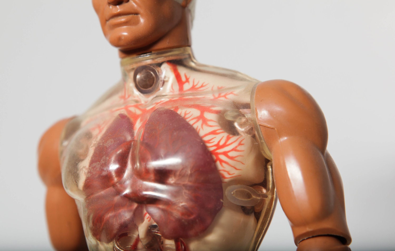 Vintage 1976 Pulsar Antique Toy by Mattel/ Visible Blood