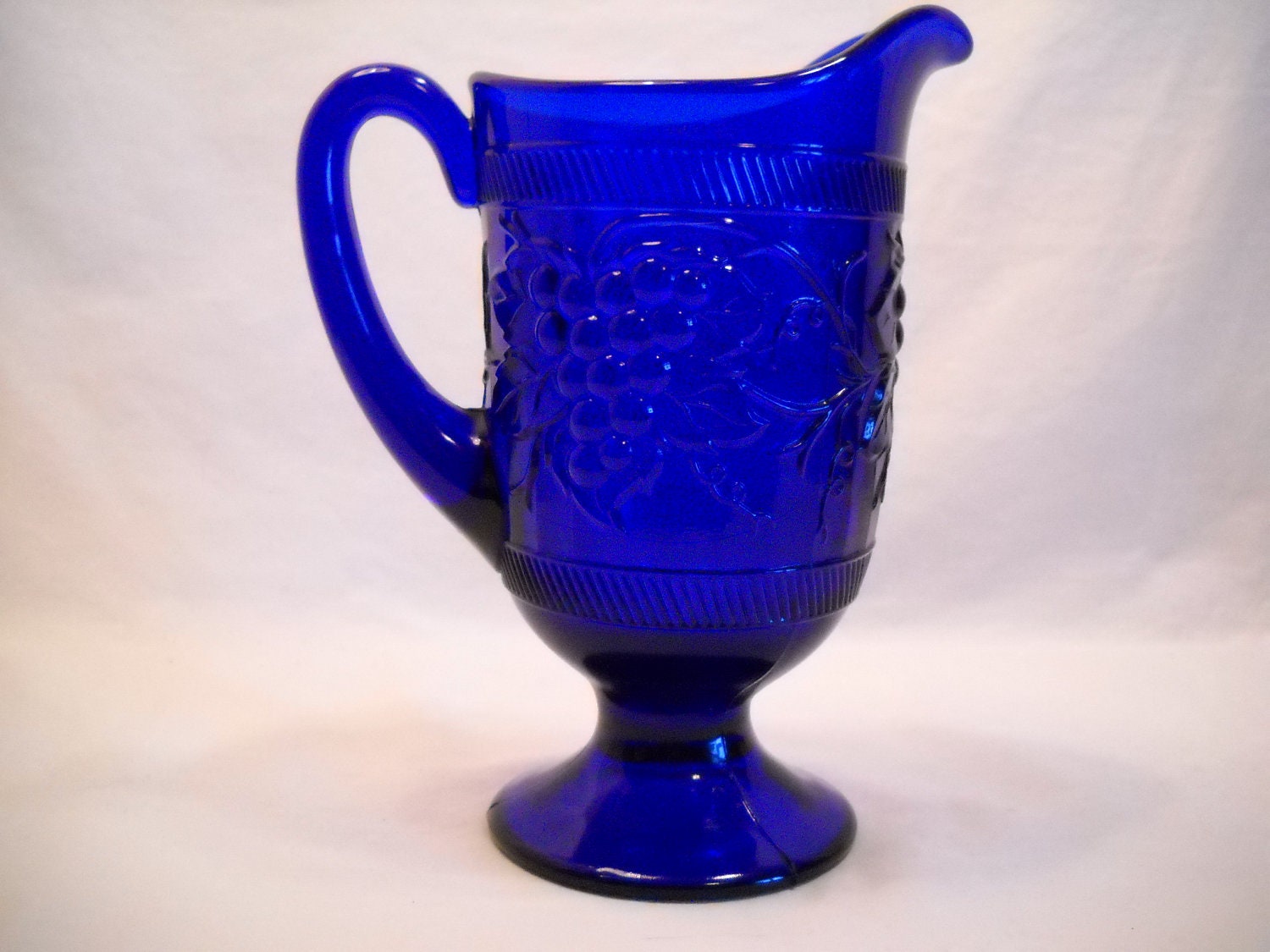 Vintage Cobalt Blue Pitcher Vintage Cobalt Blue Pitcher
