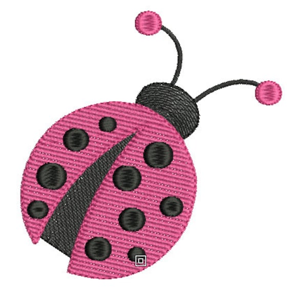 Ladybug machine embroidery design download