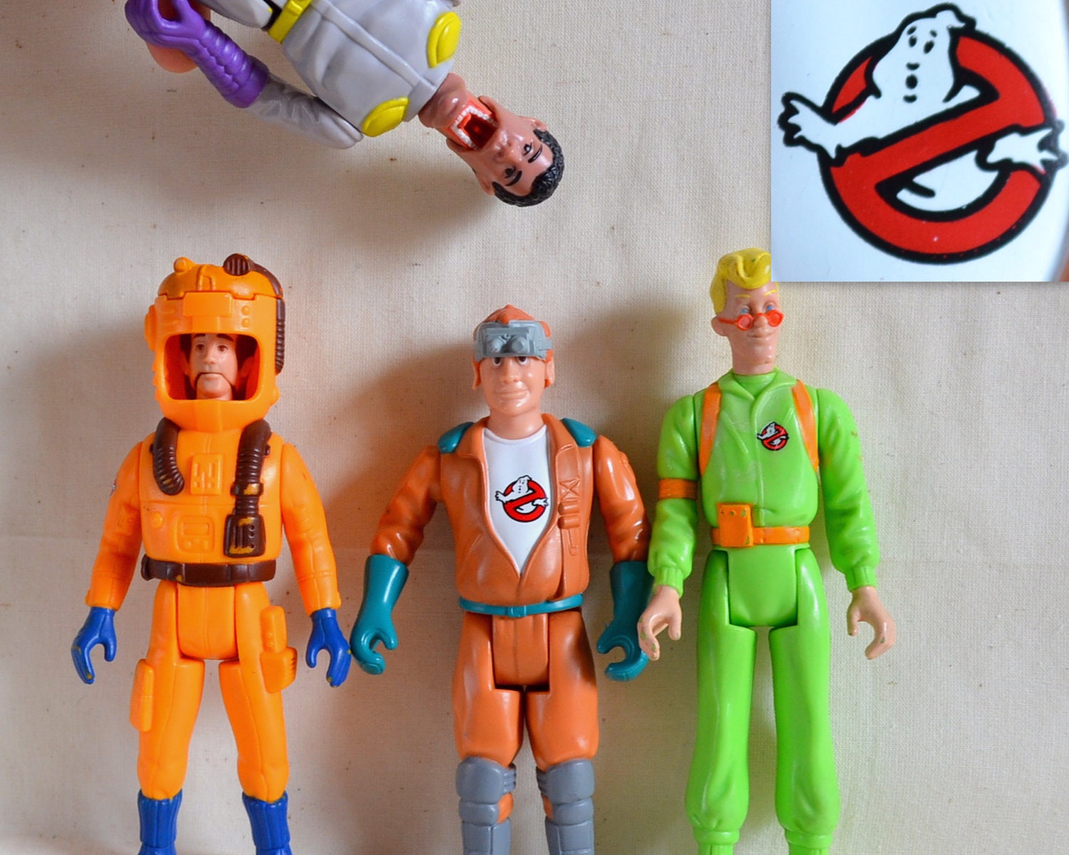 Vintage Ghostbusters Toy Lot 4 Figures 80 s Movie Vintage Ghostbusters Toy Lot 4 Figures 80 s Movie
