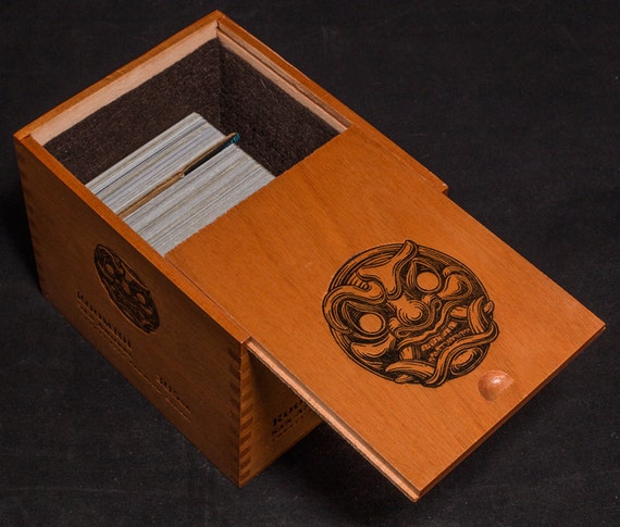 Magic The Gathering Wooden Deck Box San Andres