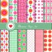 Digital Paper Violet Digital Paper Pack Digital Scrapbooking