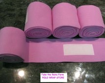 Take the Reins Farm Horse Polo Leg Wraps MAGENTA