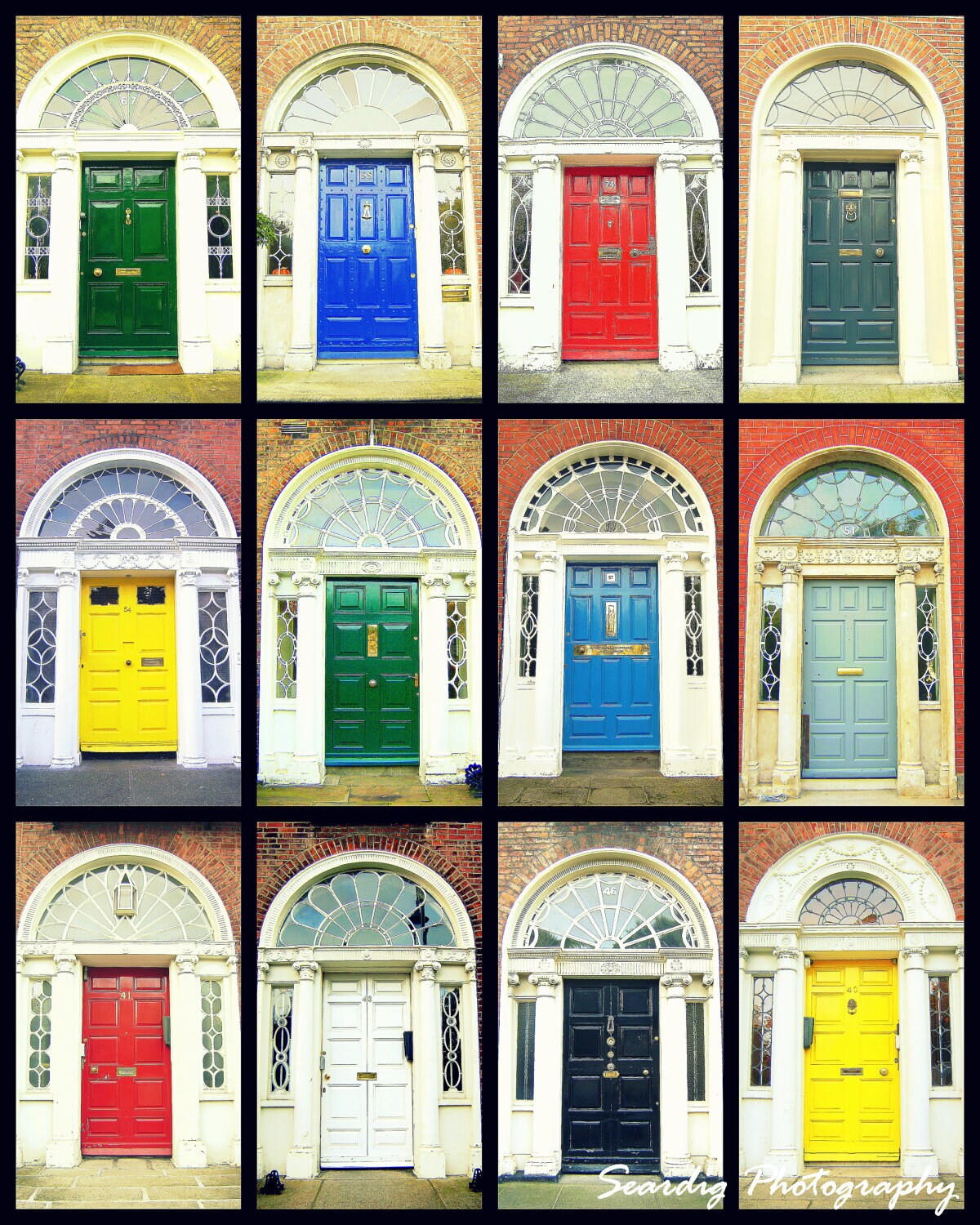 Door Photography. Dublin Doors Irish Doors. Georgian Doors.