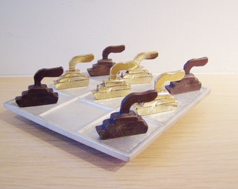 Metal ladder key organiser wooden key or jewelry by ArktosArt