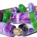 Gaffer Royal Purple Glass Rods COE 96 100g Great by BeadbugFrit