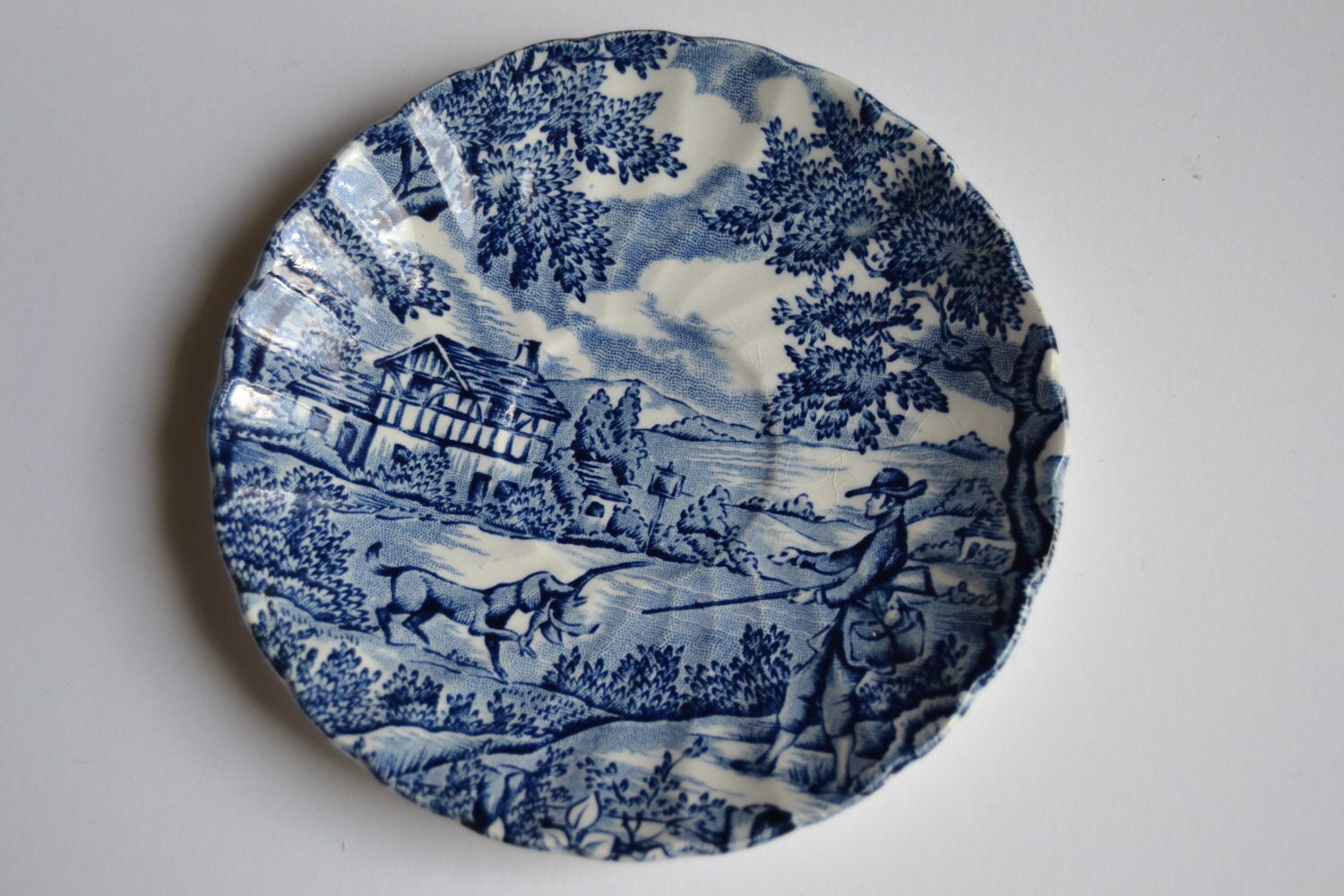 THE HUNTER Plate por MYOTT Made in England 5 3/4