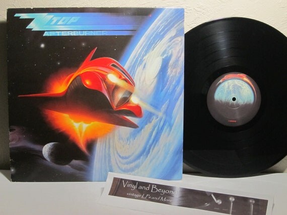 Zz Top Afterburner Vinyl Lp Record Album