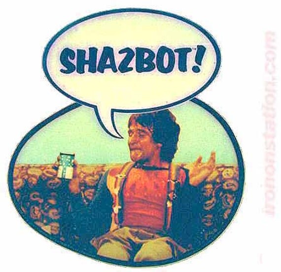 Mork And Mindy Shazbot 2 Glitter Robin Williams By Irononstation