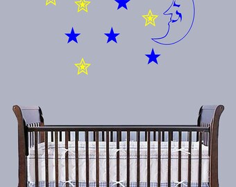 Celestial decal | Etsy