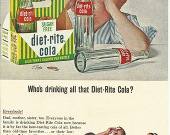 Popular items for diet rite cola on Etsy