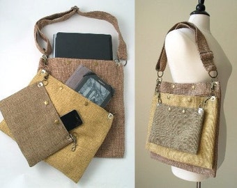 Crossbody laptop bag | Etsy