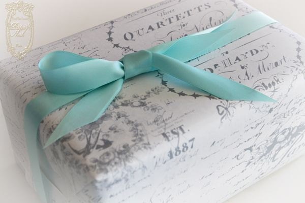 Wrapping Paper Gift Wrap Marie Antoinette 4 Sheet Set by PaperNosh