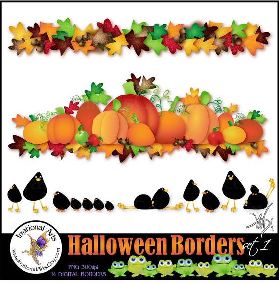 October Birthday Borders