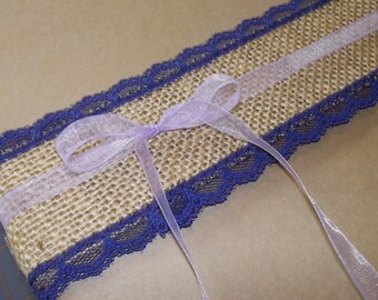 Burlap belly band | Etsy