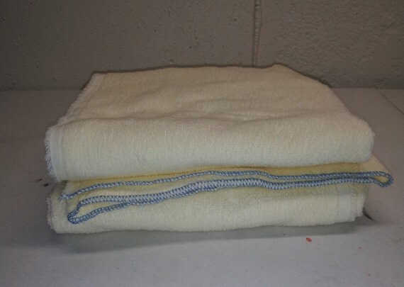 Adult Prefold Diaper Cream Terry Cloth