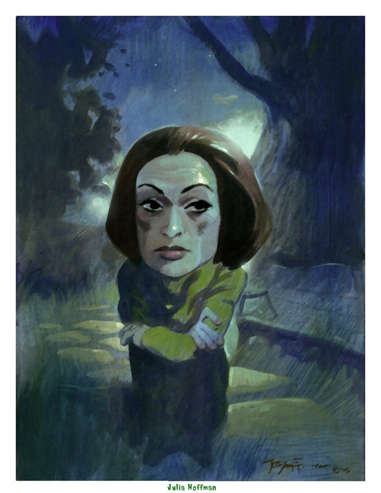 Mike Hoffman Dark Shadows Art Prints BARNABAS by mikehoffman