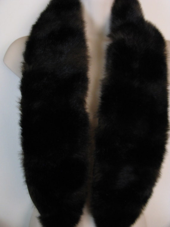 Fur Boa Wrap Scarf in Dark Brown Faux Fur by BitsysBaubles on Etsy