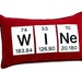 Wine Periodic Table Chemical Element by YellowBugBoutique