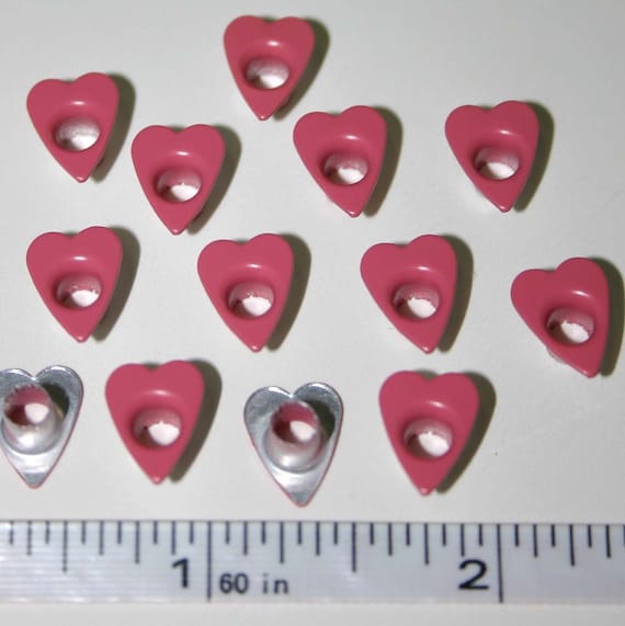 3/16 inch Heart Shaped Eyelets
