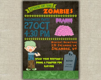 Walking dead party | Etsy