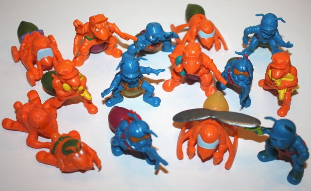 Vintage Hasbro Lot of Army Ants 1987 Army Ant Figures Hasbro