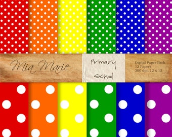 INSTANT DOWNLOAD Digital Papers Scrapbooking by MyMiaMarie