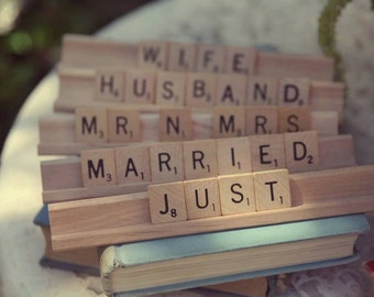 Scrabble cake topper | Etsy